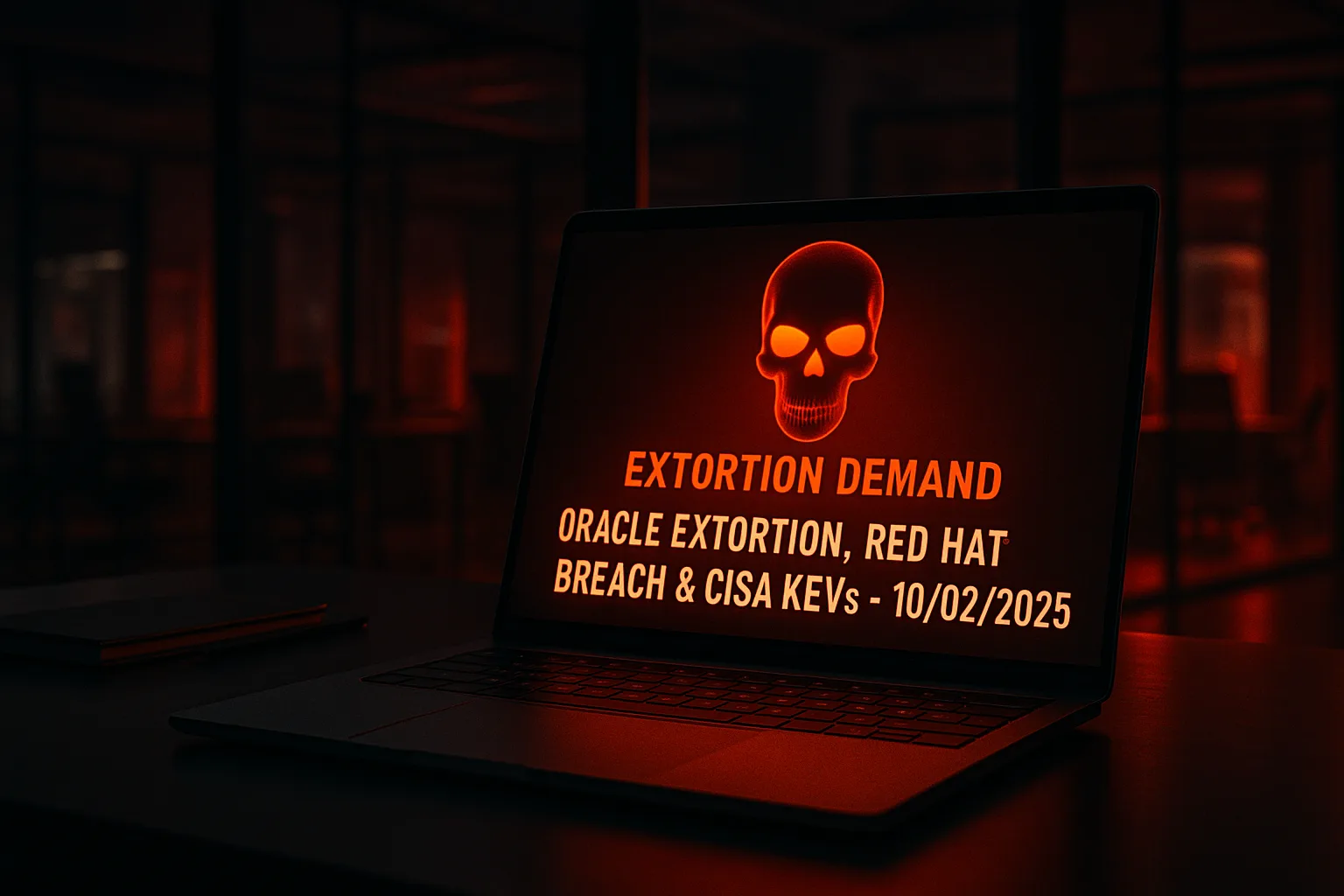 Oracle Extortion, Red Hat Breach & CISA KEVs - 10/02/2025 - Grab The Axe