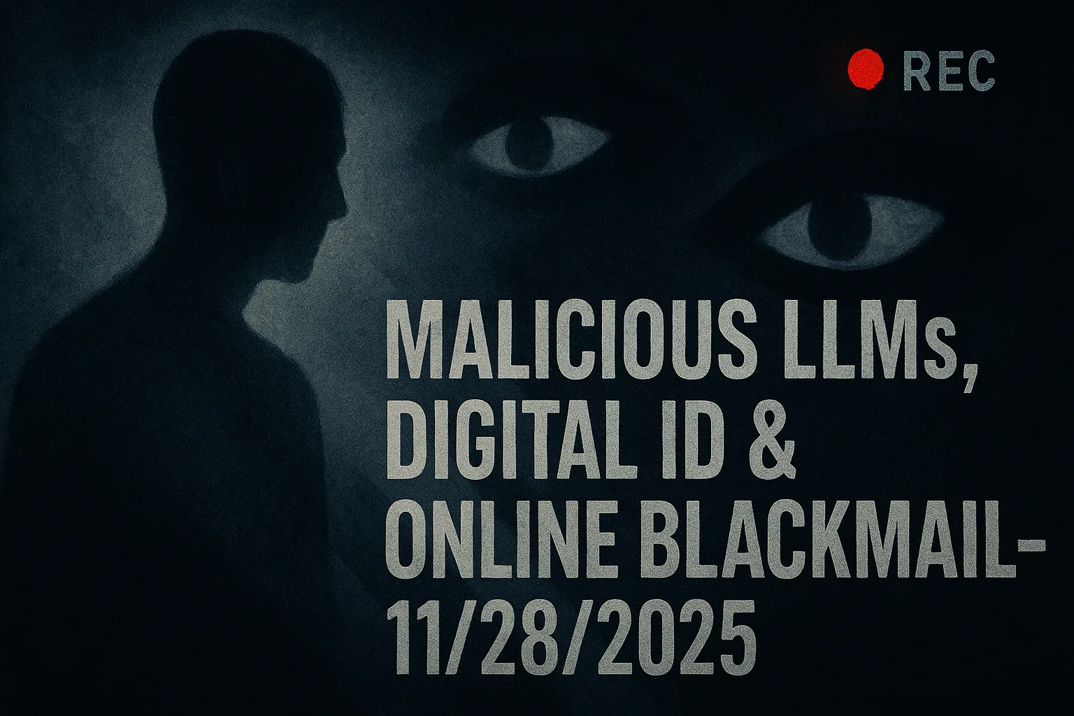 Malicious LLMs, Digital ID & Online Blackmail - 11/28/2025 - Grab The Axe